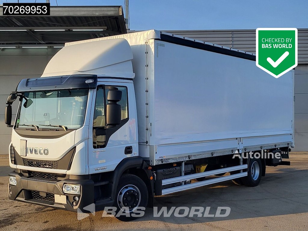 Novi IVECO Eurocargo 140E280 4X2 LOW Mileage! 14tonner Ladebordwand ACC Eur kamion sa klizna zavesa cerada