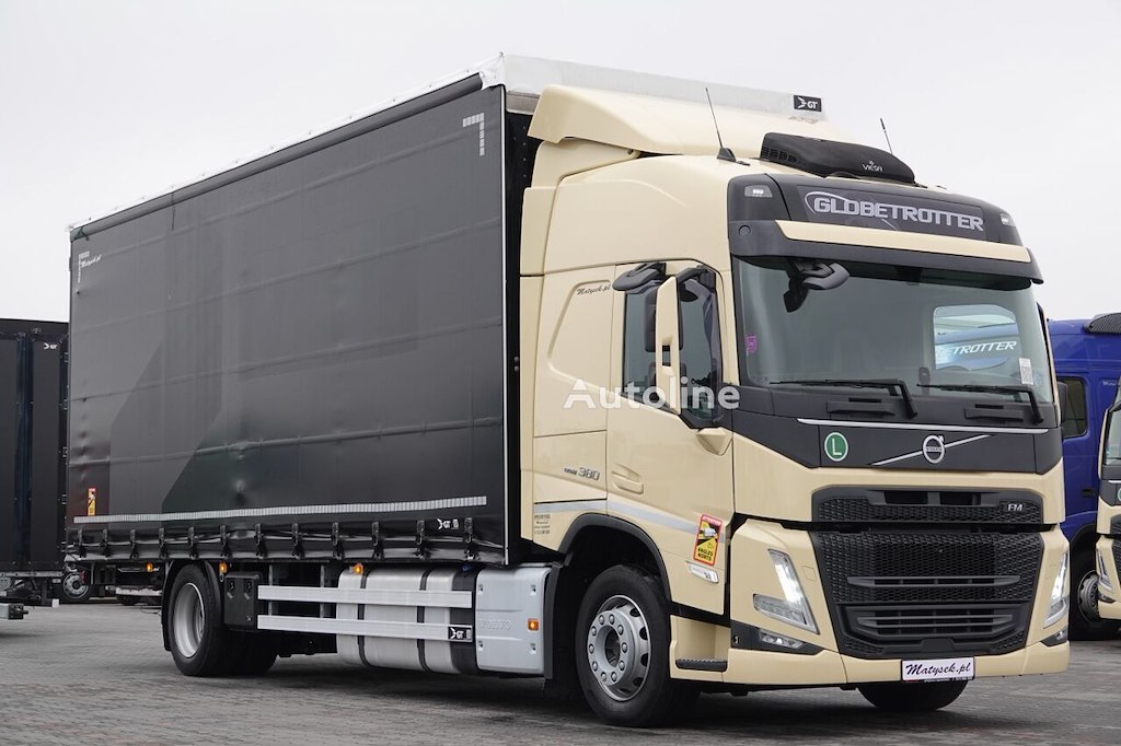 Volvo FM 380 / FIRANKA- 7,7 m / 60m3 / PODNOSZONY DACH / I-PARK COOL / kamion sa klizna zavesa cerada