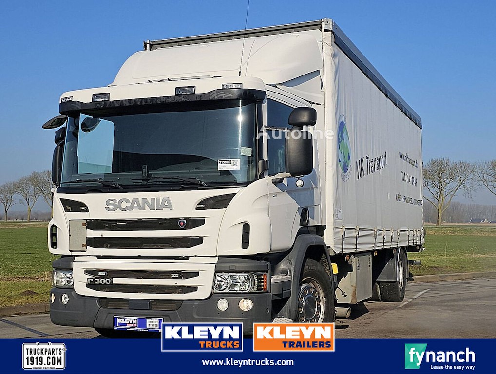 Scania P360 2.5T LIFT RETARDER kamion sa klizna zavesa cerada