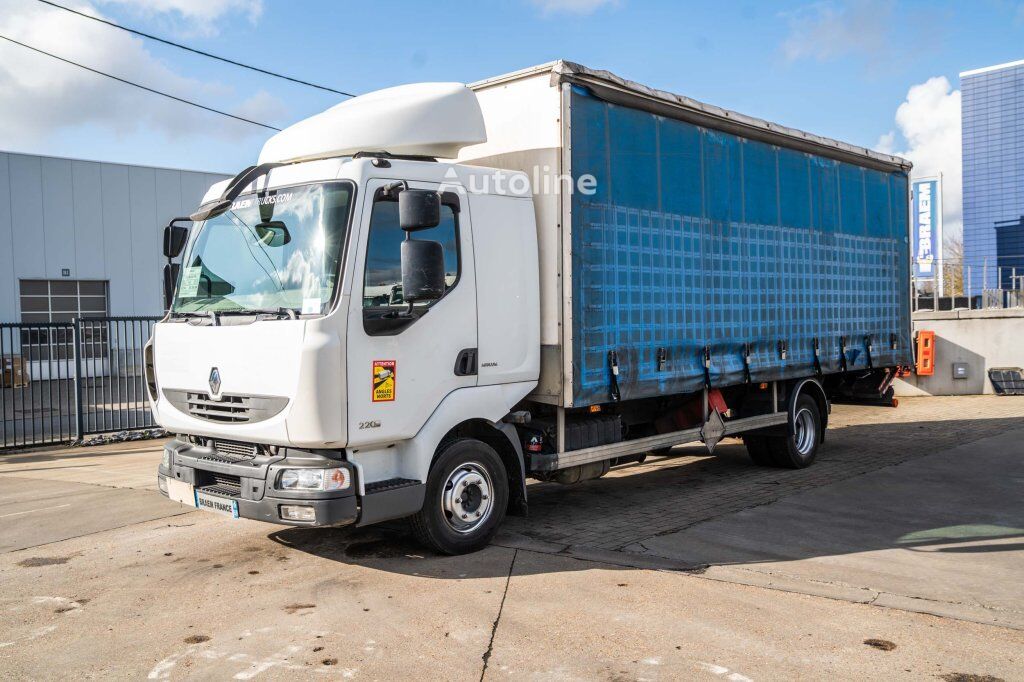 Renault MIDLUM 220 DXI (10t)+DHOLLANDIA kamion sa klizna zavesa cerada