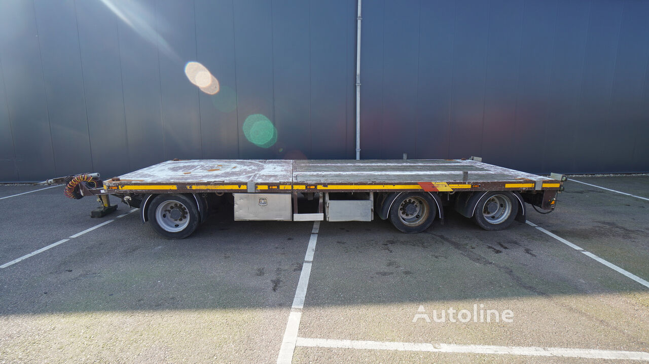 Draco 3 AXLE EXTENDABLE CONTAINER TRANSPORT TRAILER prikolica za kontejnere