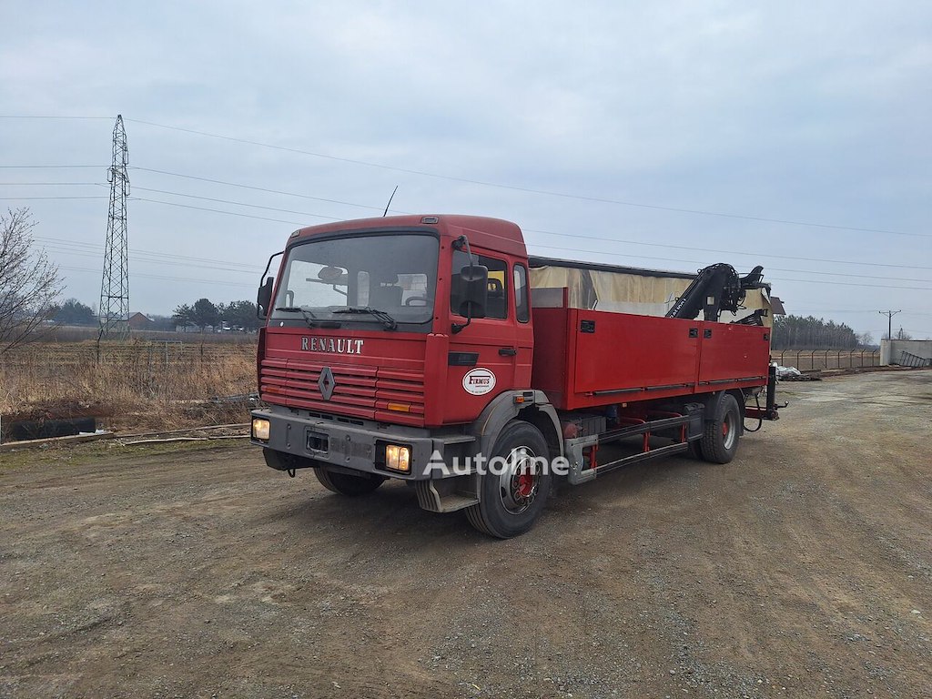 Renault Manager G230ti (MANUAL GEARBOX / CRANE ATLAS 100.1) kamion platforma