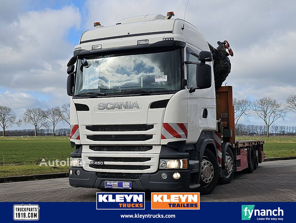 Scania R480 8X2*6 HMF 6020-O K6 kamion platforma