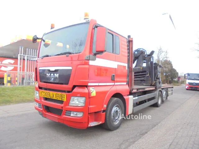 MAN TGX 26.440 + HIAB 125 ROLLER kamion platforma