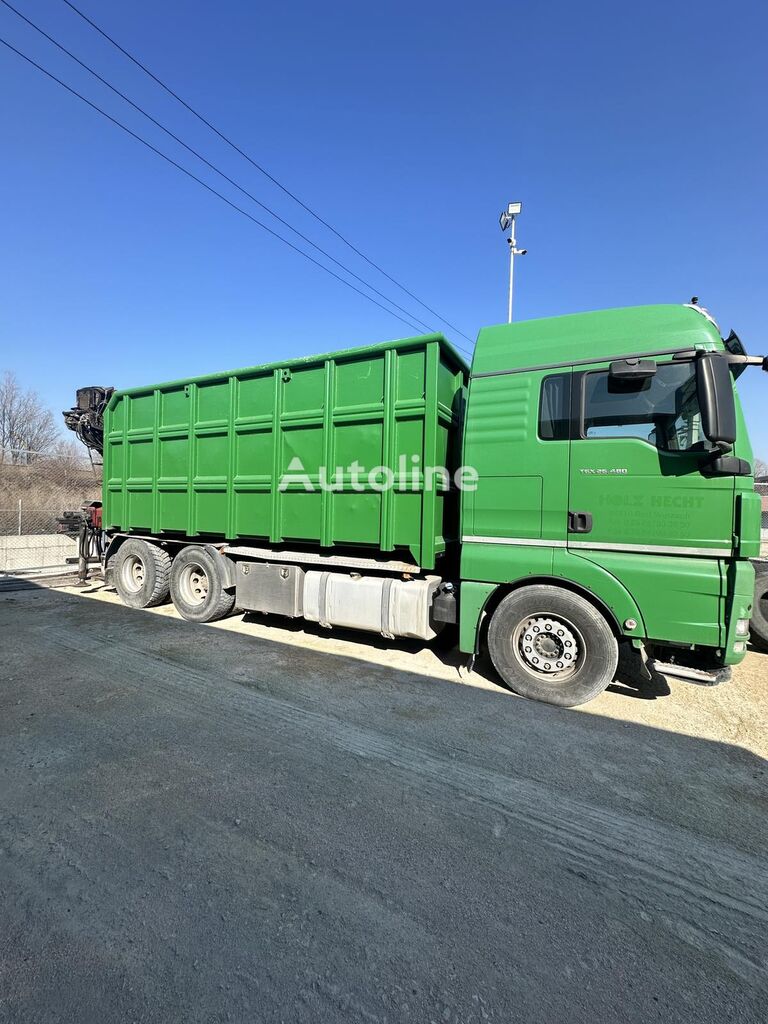 MAN TGX 26.480 kamion za prevoz metalnog otpada