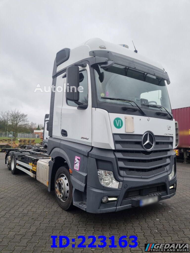 Mercedes-Benz Actros 2542 BDF 6x2 Euro6 kamion šasija