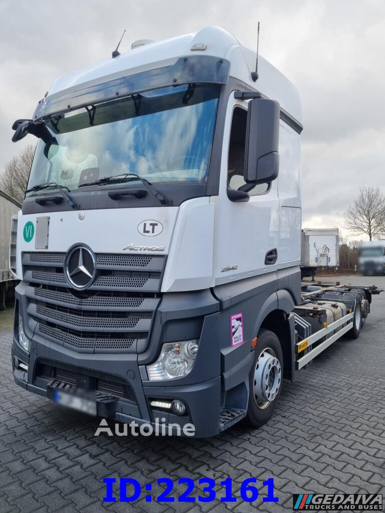 Mercedes-Benz Actros 2542 BDF 6x2 Euro6 kamion šasija