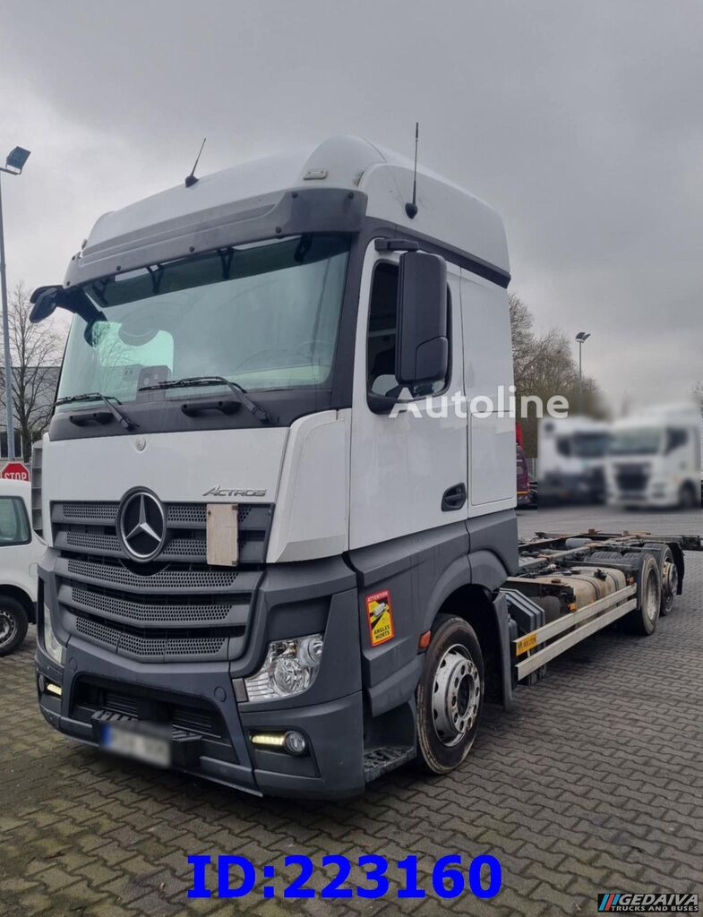 Mercedes-Benz Actros 2542 BDF Euro6 kamion šasija