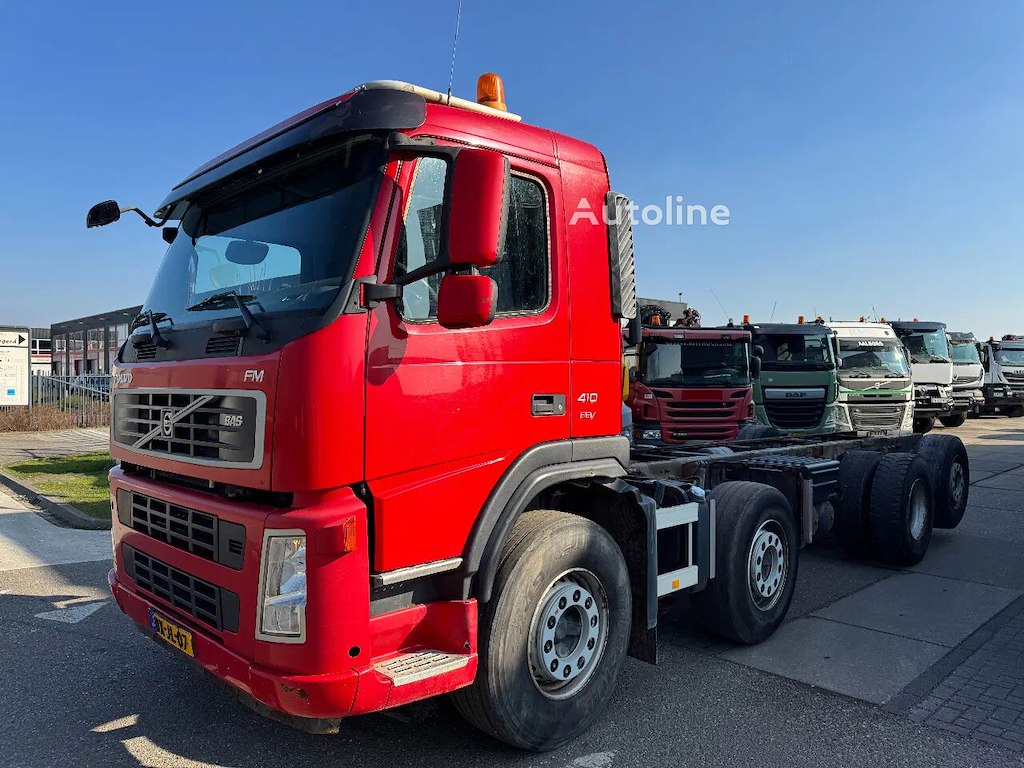 Volvo FM 410 8X2 - EURO 5 + LIFT/STEERING AXLE kamion šasija