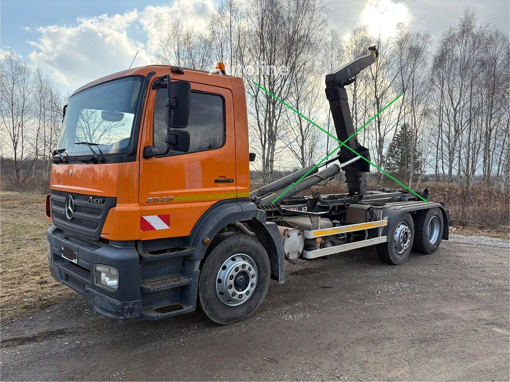 Mercedes-Benz AXOR 2528 / MANUAL / 6x2 / SALON POLSKA kamion šasija