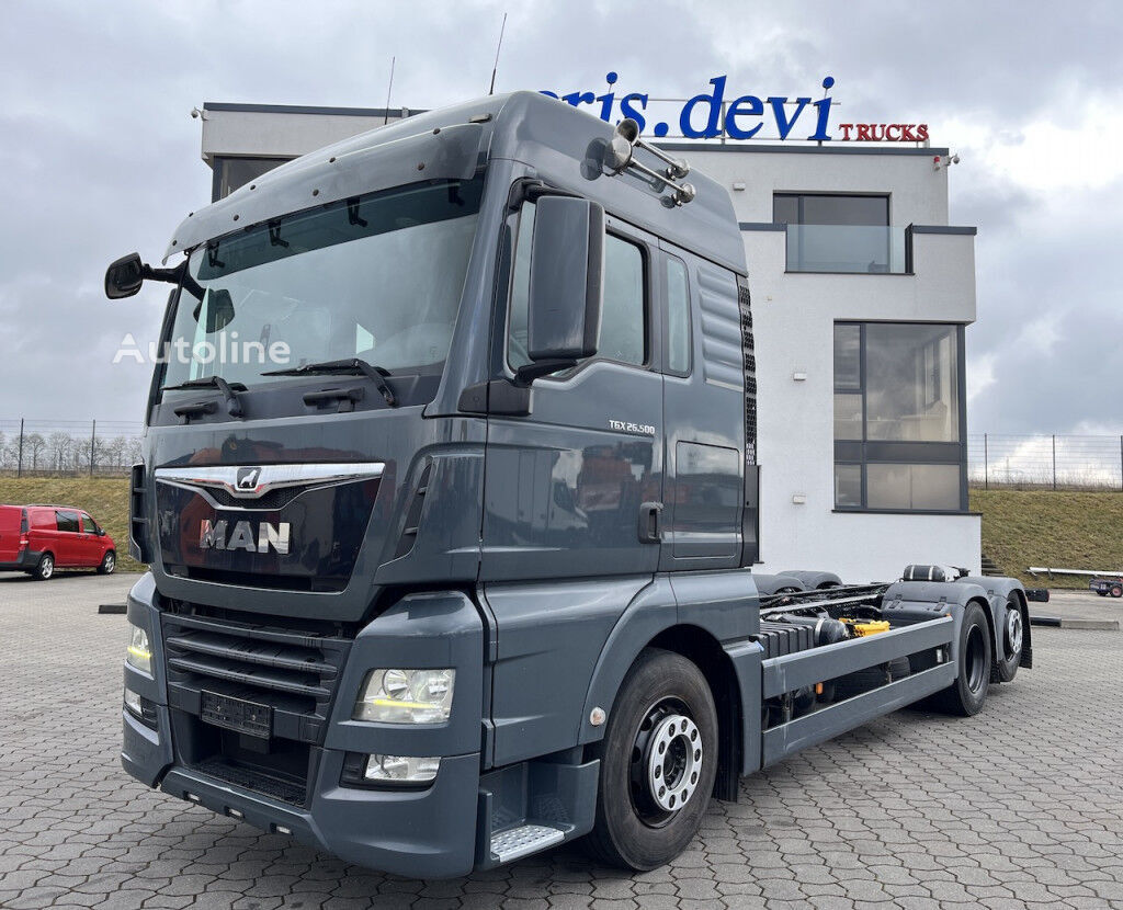 MAN TGX 26.500 6x2 Fahrgestell Lenk-Liftachse AHK kamion šasija