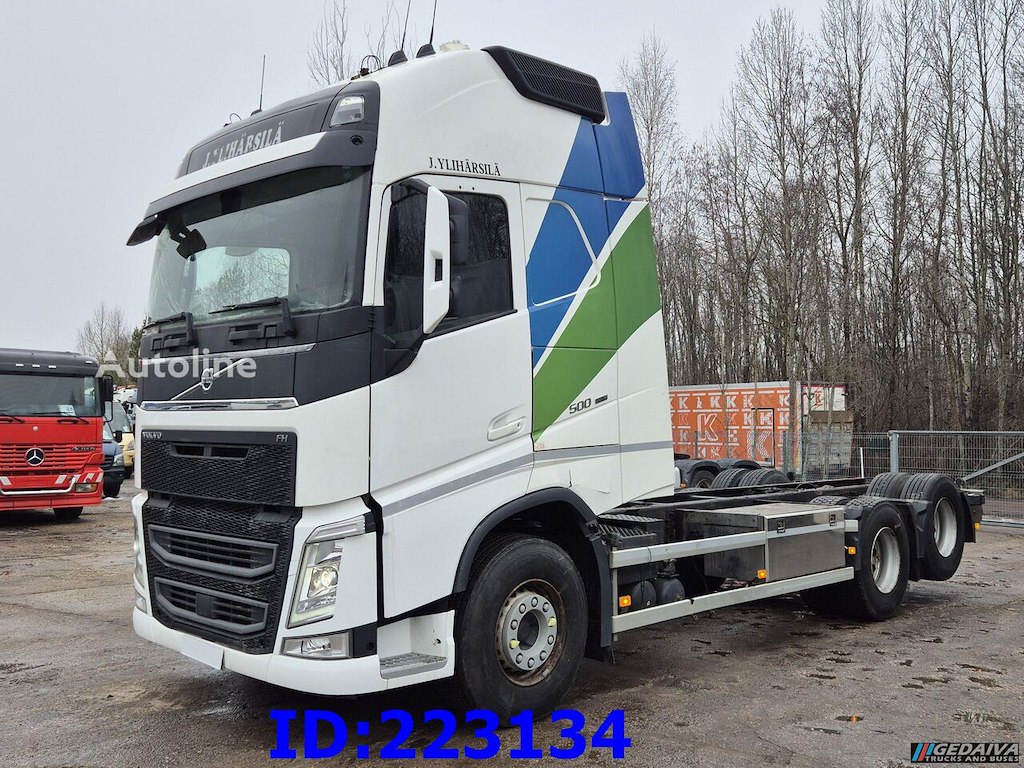 Volvo FH13 500HP 6x2 Euro6 kamion šasija