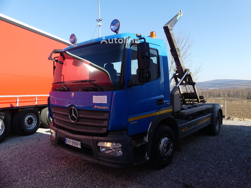 Mercedes-Benz ATEGO 1218 / HAKOWIEC / EURO 6 / MANUAL / kamion rol kiper