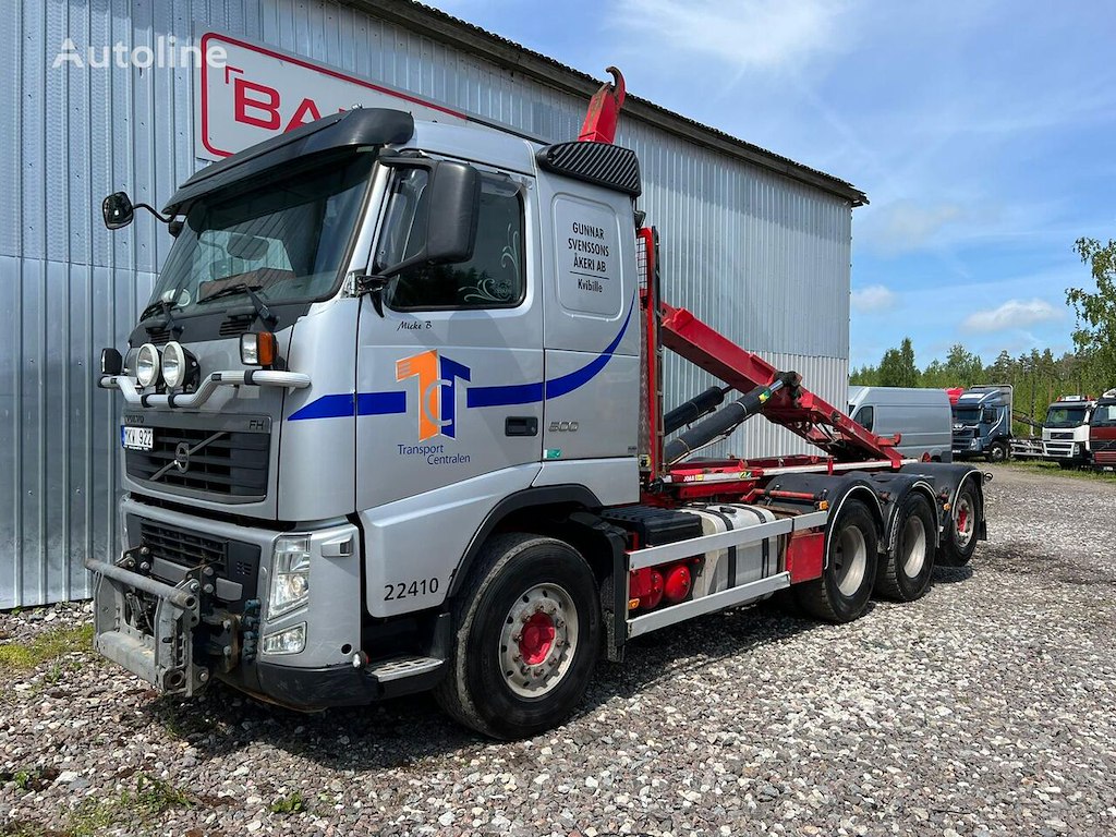 Volvo FH 500, 8x4 + ATTACHMENT HYDRAULICS kamion rol kiper