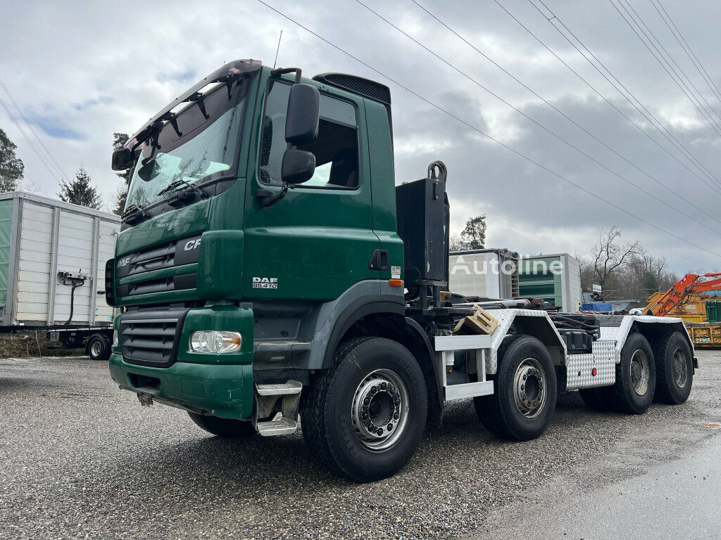 DAF CF85.410 E5 AHK Blatt Blatt kamion rol kiper