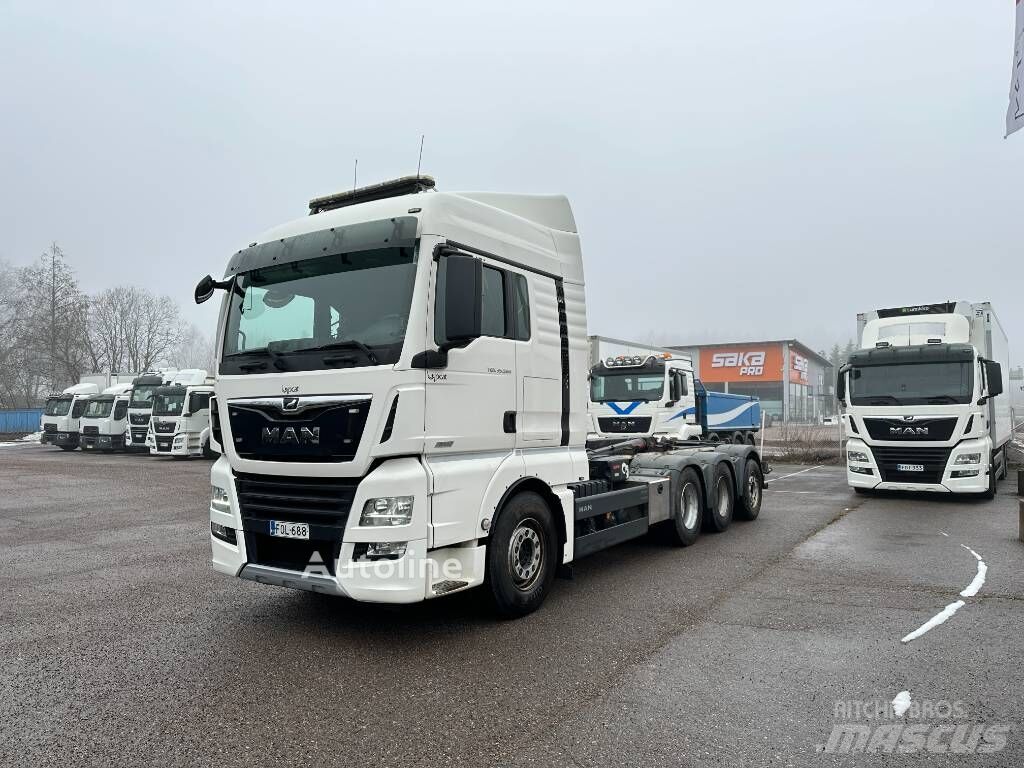 MAN TGX 35.580 kamion rol kiper