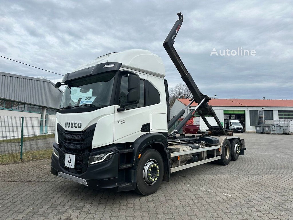 IVECO X-Way AT280 480 / Hiab ULT 21S61 kamion rol kiper