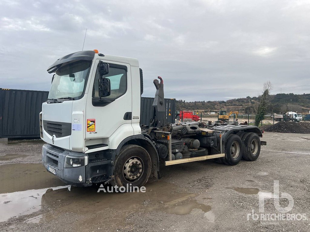 Prodaje se Renault PREMIUM 460DXI 6x4 Camion Ampliroll rol kiper sa kukom na aukciji