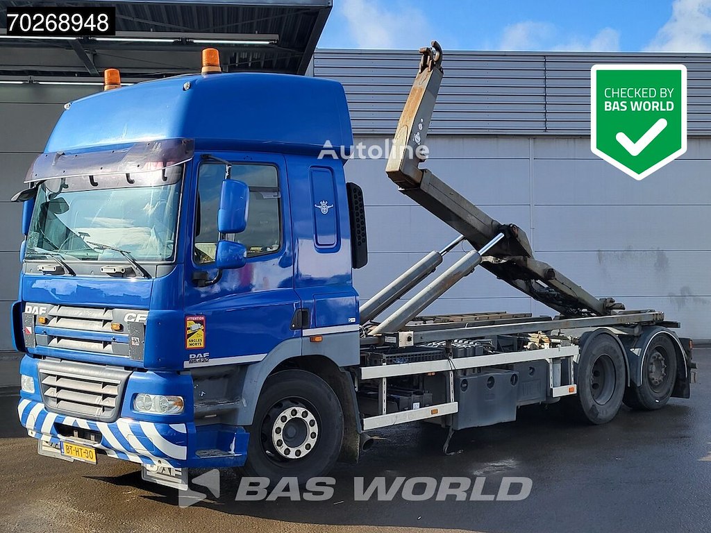 DAF CF85.430 6X2 NL-Truck 18Tons VDL hooklift Lift+Lenkachse Euro 5 kamion rol kiper