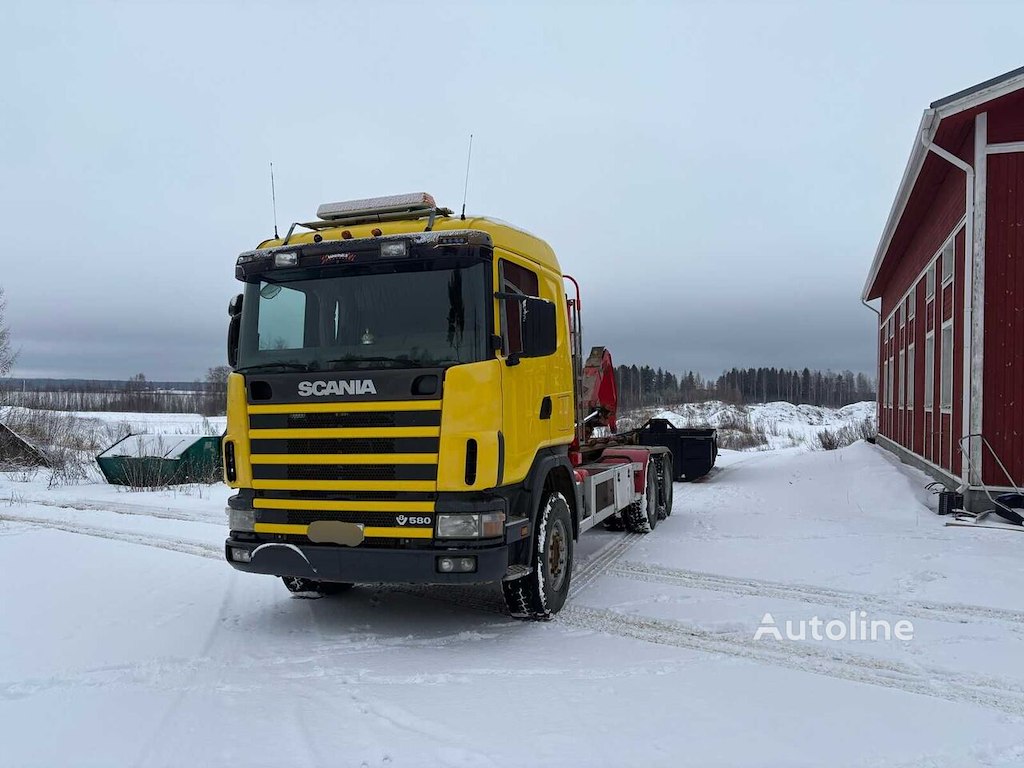 Prodaje se Scania Hook 15.6 rol kiper sa kukom na aukciji