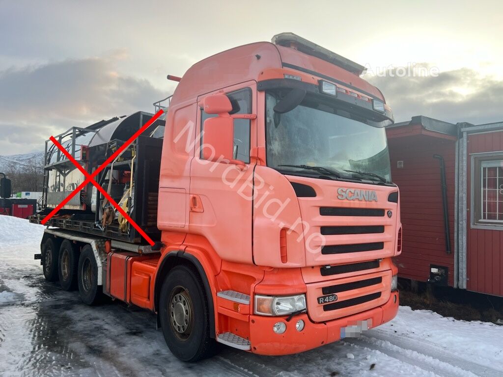 Scania R480 *8x4 *HOOK LIFT *RETARDER kamion rol kiper