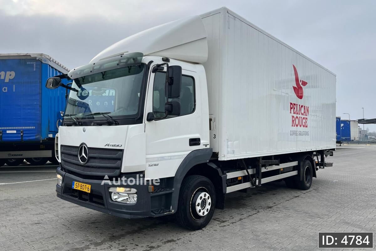 Mercedes-Benz Atego 1218 Day Cab, Euro 5, BDF / Automatic / standklima / DHOLL vozilo za prevoz kontejnera