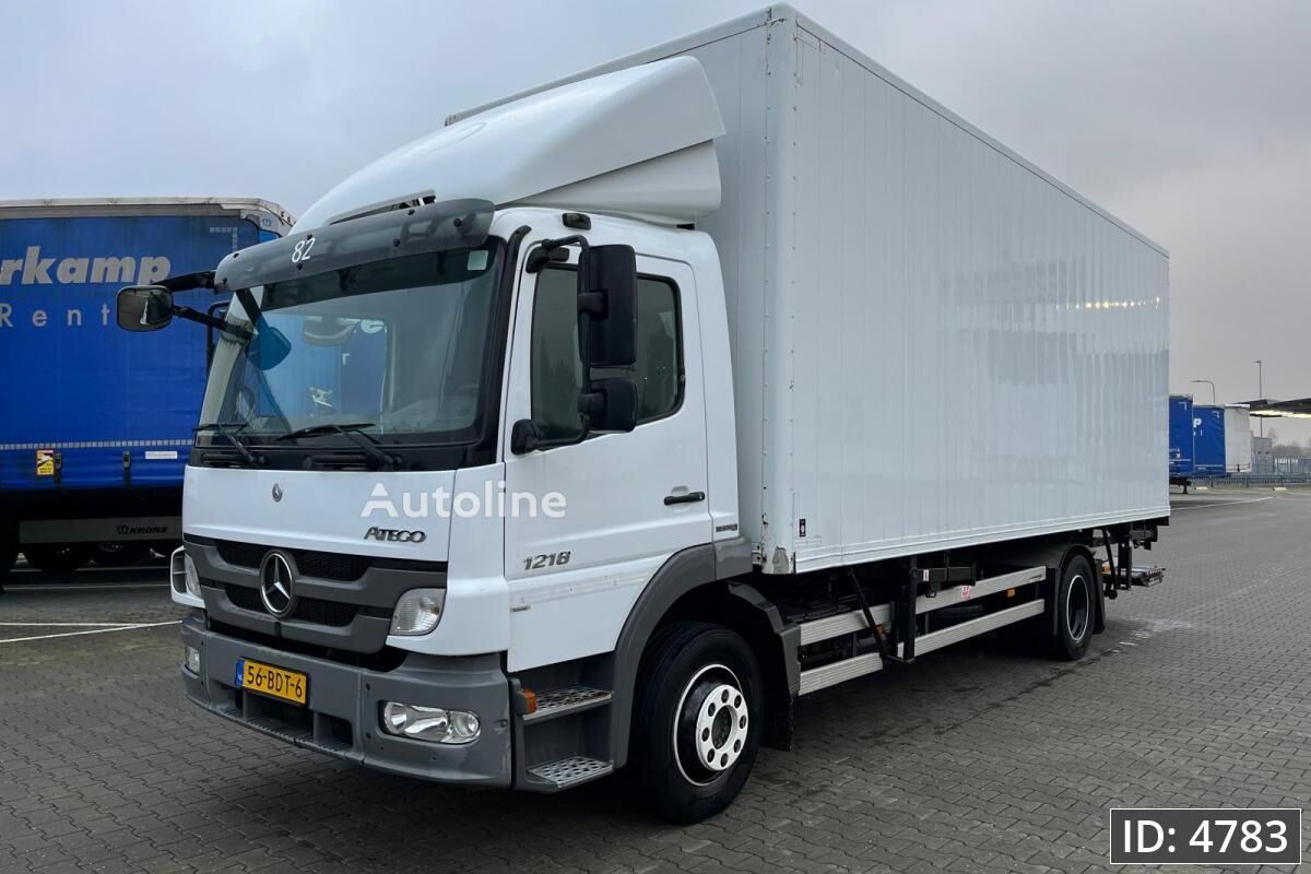 Mercedes-Benz Atego 1218 Day Cab, Euro 5, BDF / EPS automatic / standklima / D vozilo za prevoz kontejnera