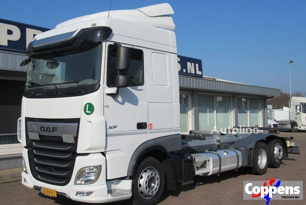 DAF XF 450 BDF 6x2 Wisselsysteem vozilo za prevoz kontejnera