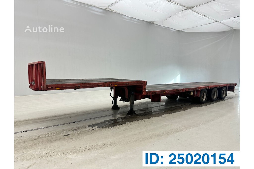 Fruehauf Low bed trailer 30 ft prikolica sa niskom platformom