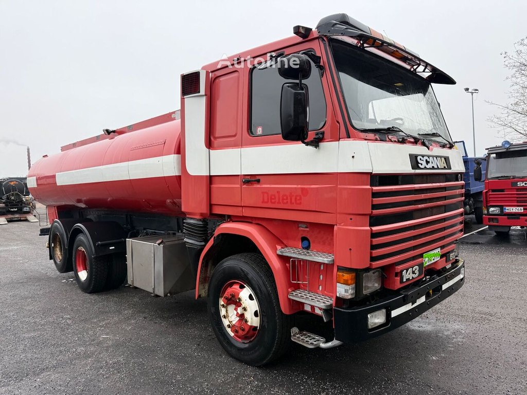 Scania R143 6x2 Full steel manual water tank autocisterna