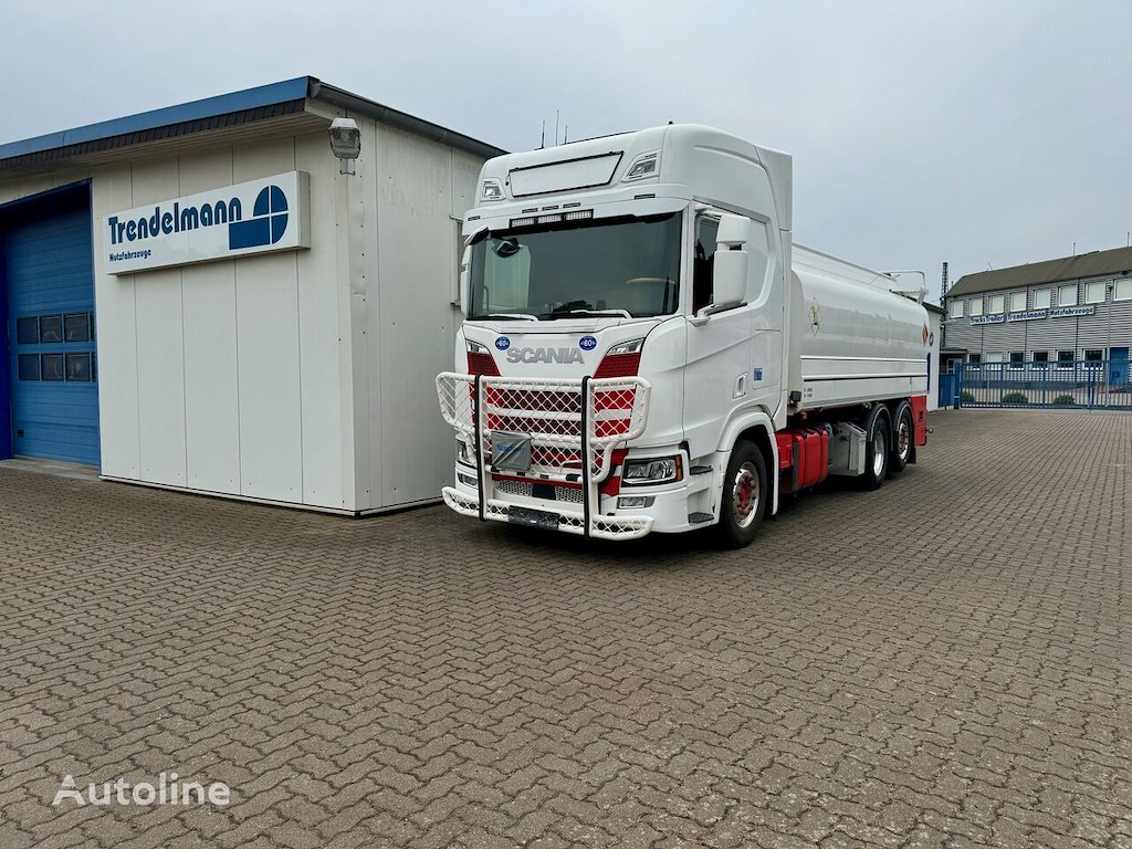 Scania R 500 Tankwagen Benzin-Diesel Oben und Unten Belfüllung autocisterna za gorivo