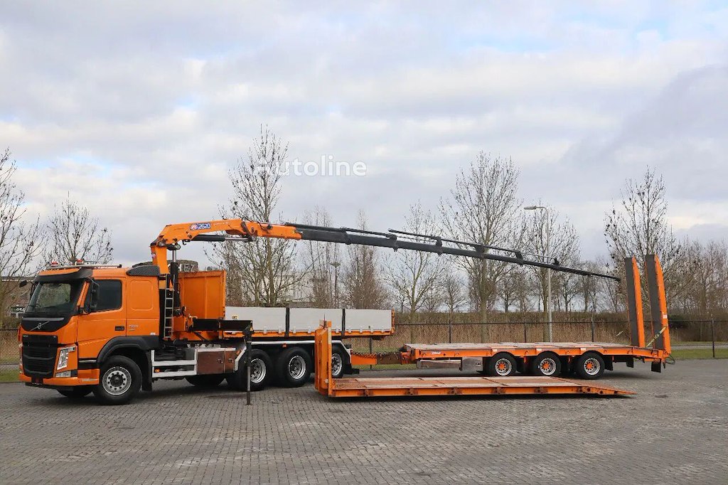 Volvo FM 500 8X4 | HOOKLIFT | KRAN / CRANE | TRAILER autotransporter