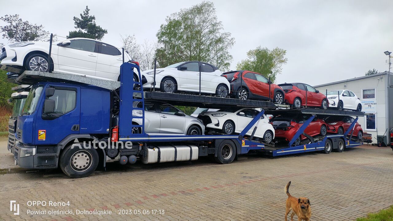 Renault Premium 460 autotransporter + prikolica autotransportera