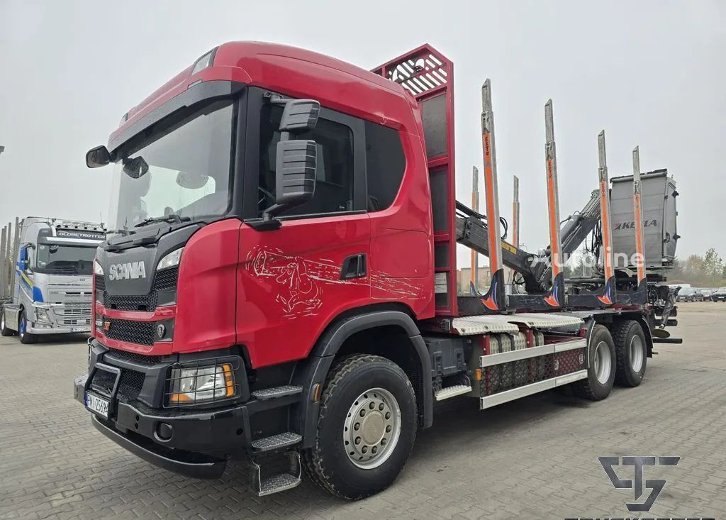 Scania G500 XT kamion za prevoz drva