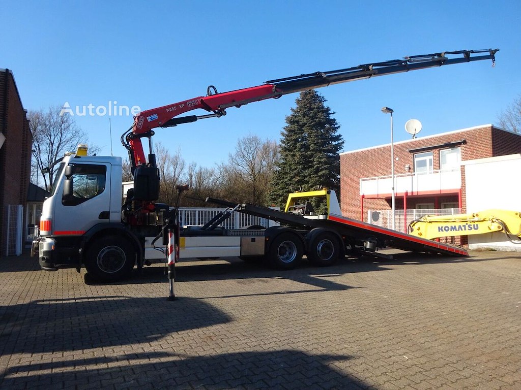 Volvo FE 320+Fassi F235 Kran+Hubbrille+Schiebeplateau šlep auto