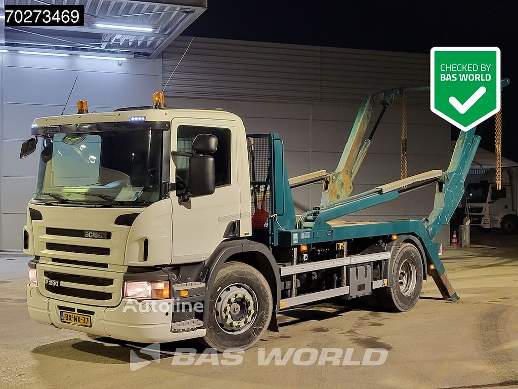 Scania P280 4X2 Hyva NG 2014 KA Skiploader Automatic Euro 5 kamion autopodizač kontejnera