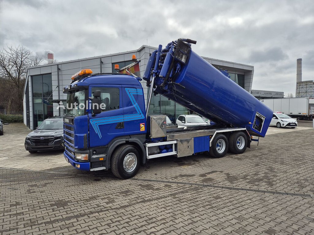 Scania R124 G 400 6X4 / DEMAG WITTIG 9000L / RUSTFREE / SUPER CONDITION autofekalac