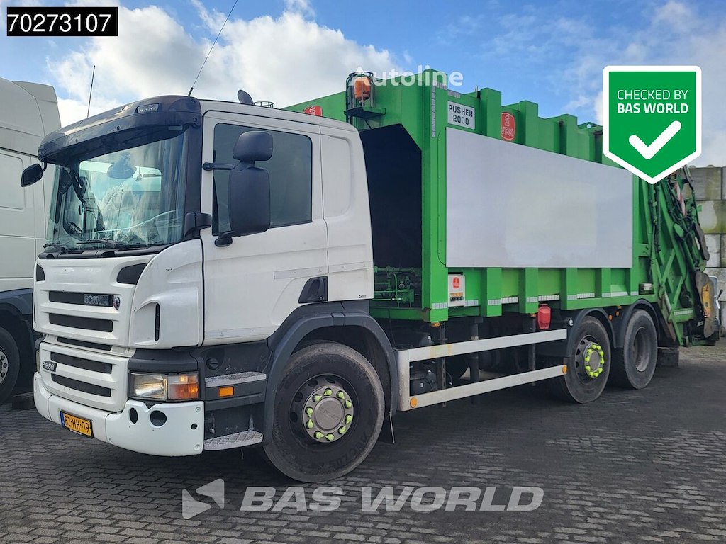 Scania P280 6X2 NL-Truck Lenkachse MOL PUSHER 2000 Euro 5 kamion za smeće