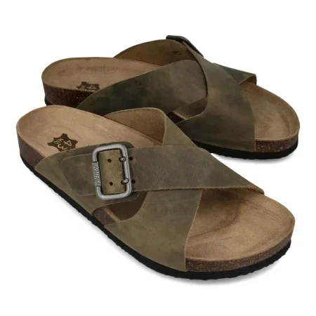 Grubin 3324210 perm muška papuča-soft zelena 45 ( A091966 )