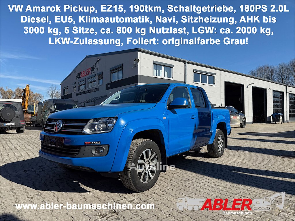 Volkswagen Amarok 2.0 Klima Navi AHK pikap