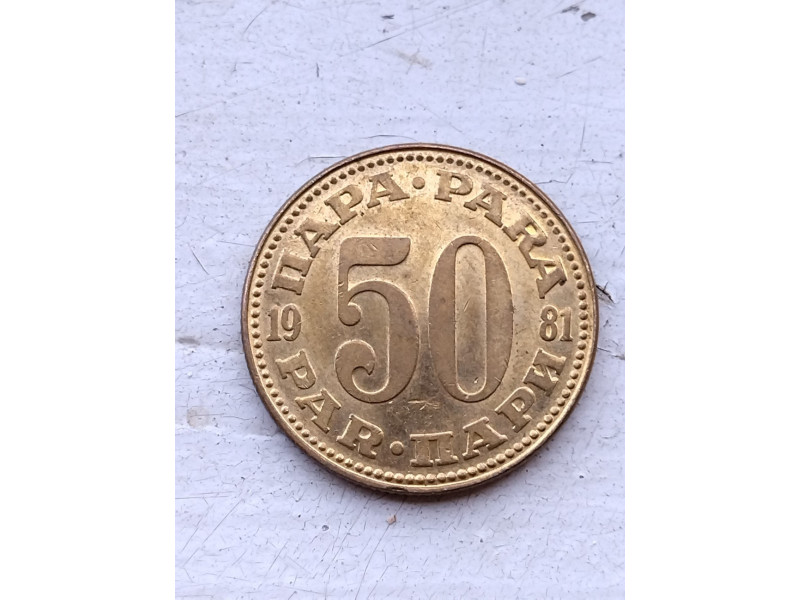 50 Para 1981 - Jugoslavija