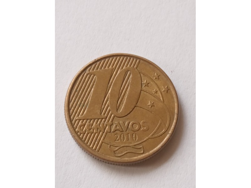 10 Centavos 2010.g - Brazil -