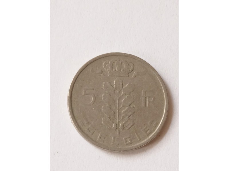 5 Franaka 1950.g - Belgija -