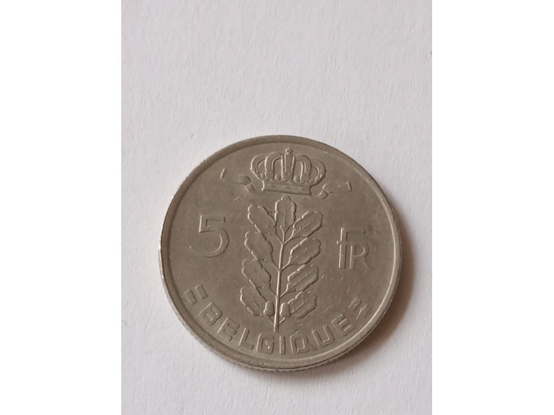 5 Franaka 1974.g - Belgija -