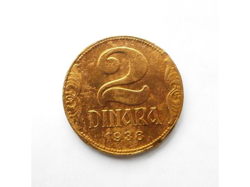 2 dinara 1938