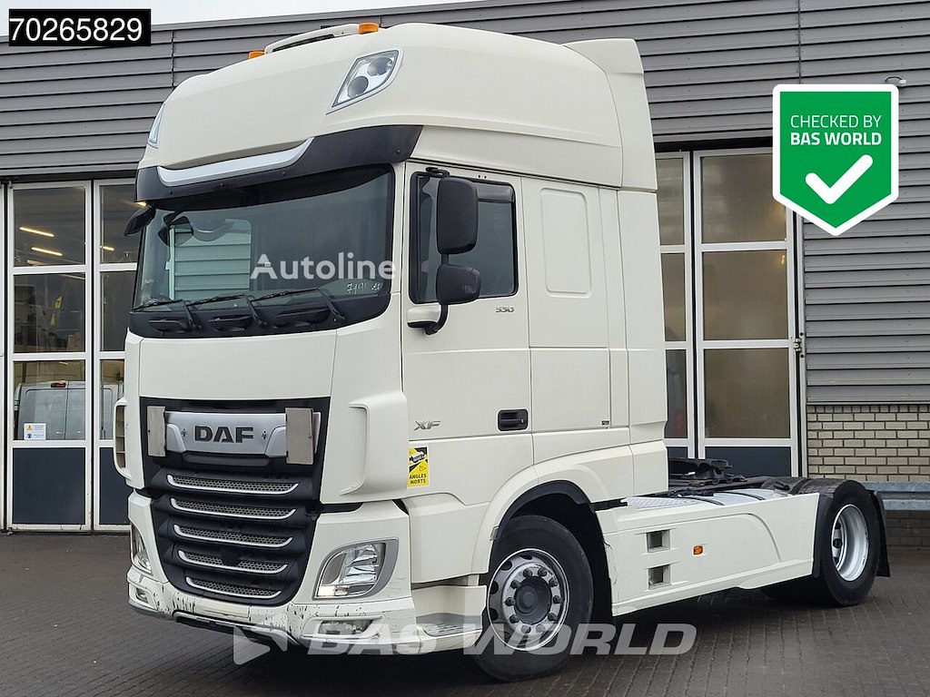 DAF XF 530 4X2 SSC Retarder PTO ACC tegljač nakon udesa