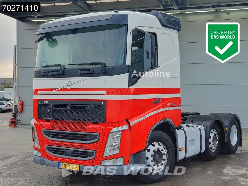 Volvo FH 420 FH 6X2 ADR! NL-Truck APK Liftachse PTO Alcoa's tegljač