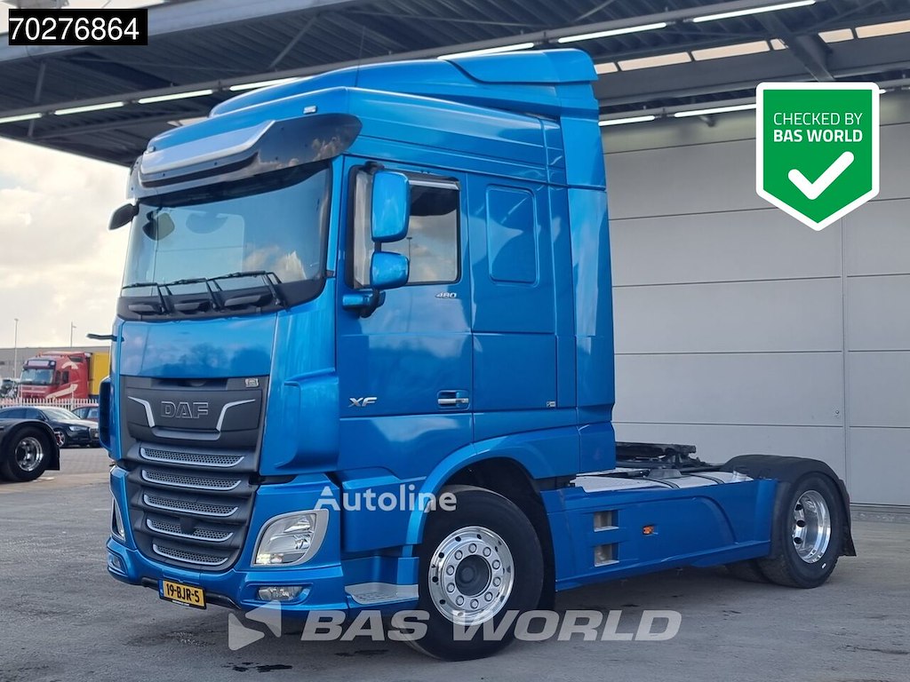 DAF XF 480 4X2 NL-Truck SC 2x Tanks Leather Alcoa's tegljač