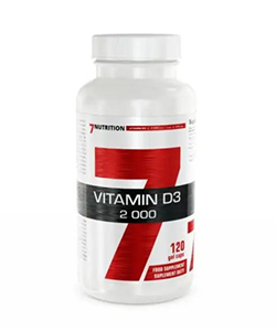 7 Nutrition Vitamin D-3 2000iu 120softgel
120 softgel