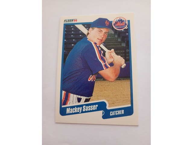 Kartica baseball fleer 90 Mackey Sasser 216